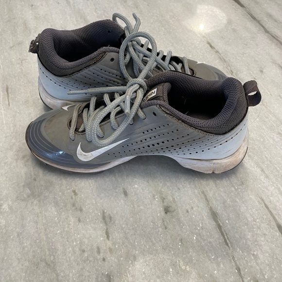 Nike | Shoes | Boys Nike Baseball Cleats Gray | Poshmark